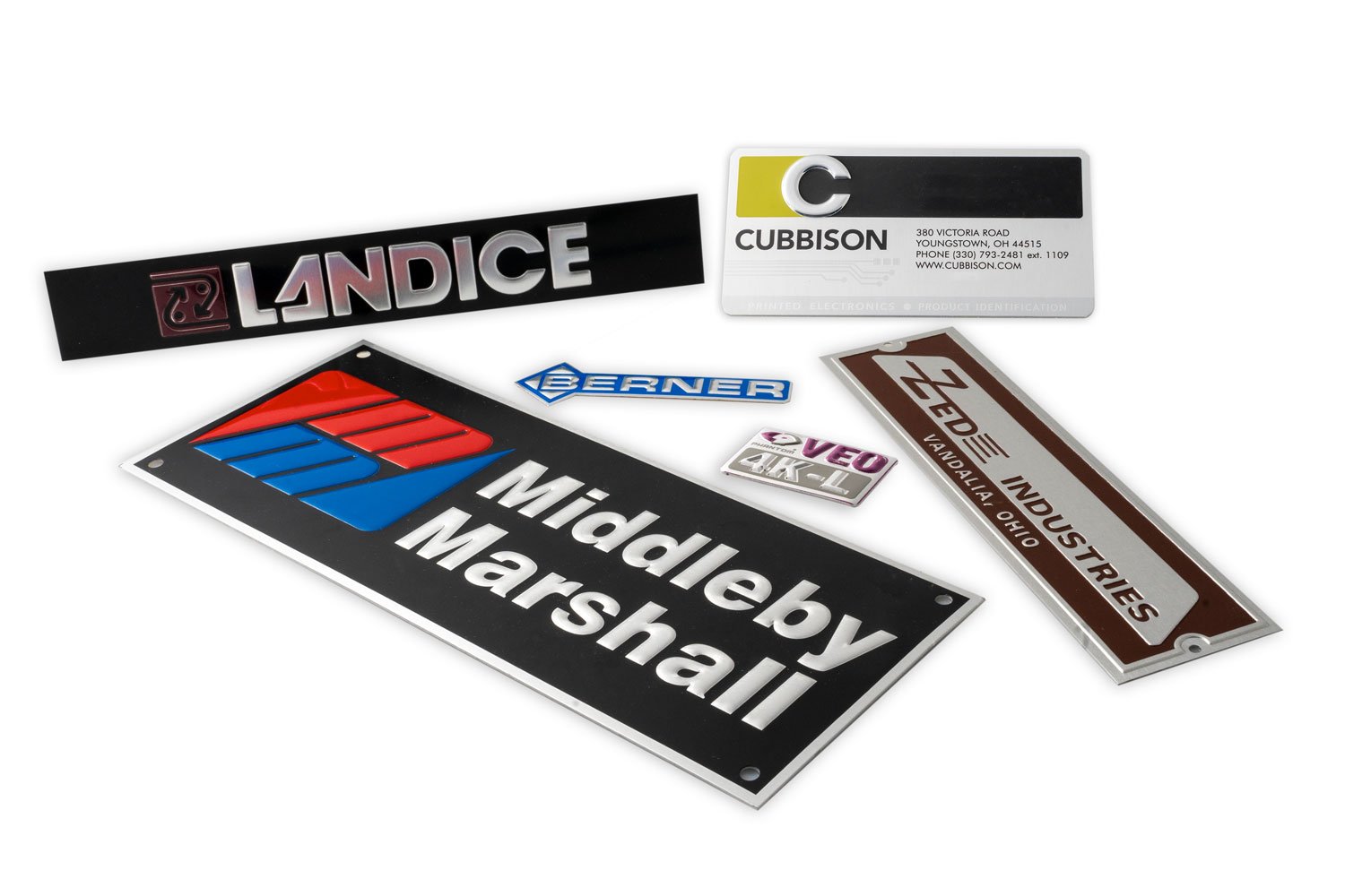 Embossed Aluminum Nameplates: Your New Branding Option.
