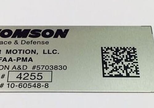 Nameplates - Stainless Steel, Aluminum, Metalphoto & More | Cubbison